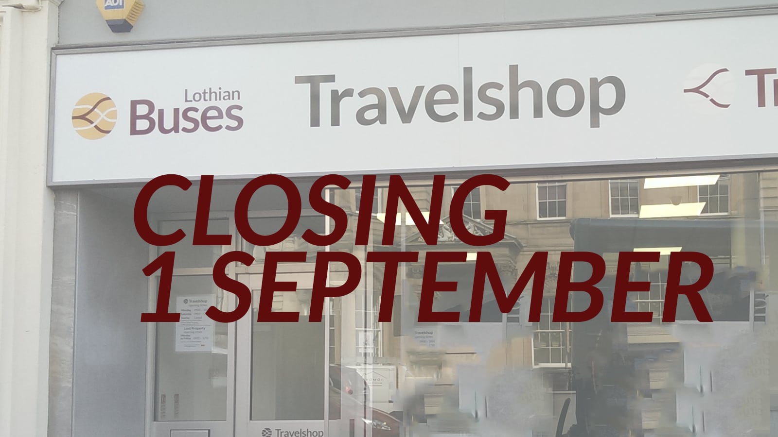 Hanover Street Travelshop - Lothian Buses