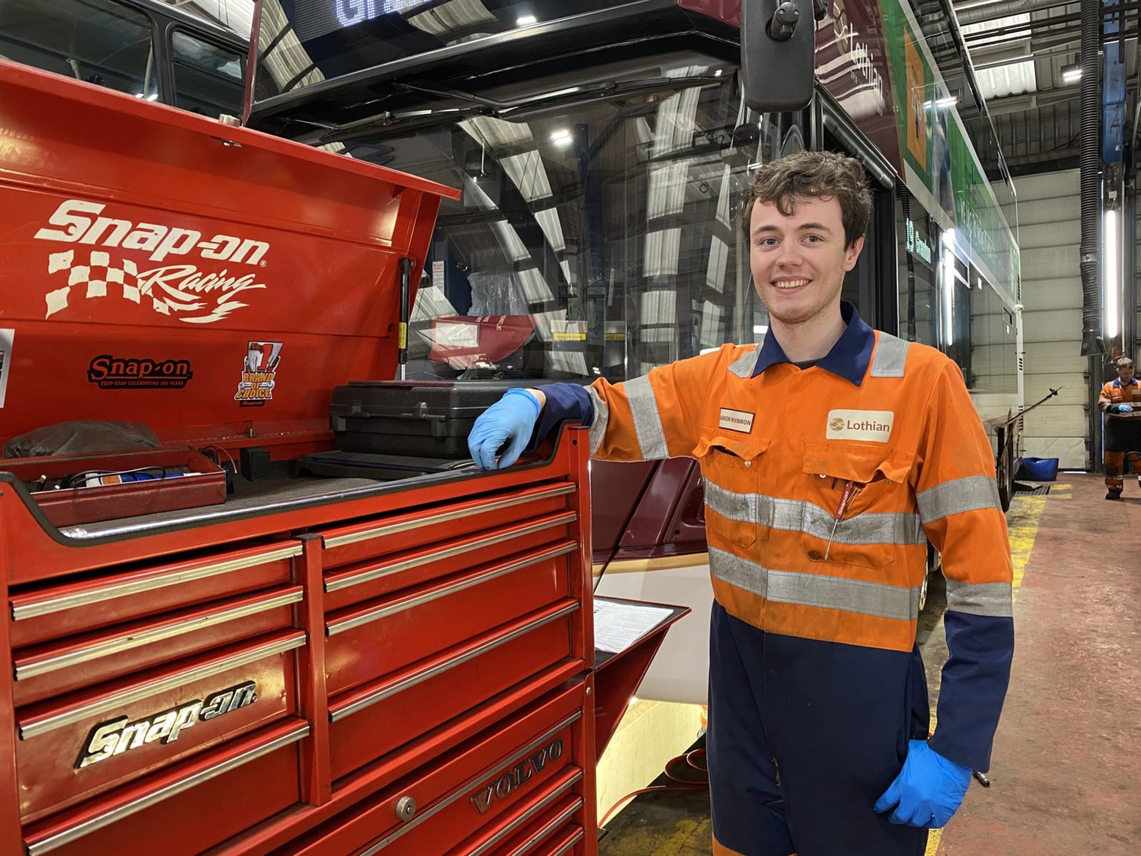 Scottish Apprenticeship Week: Meet Aaron McKinnon - Lothian Buses