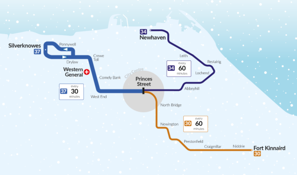 Lothian's 2021 Festive Timetables - Lothian Buses