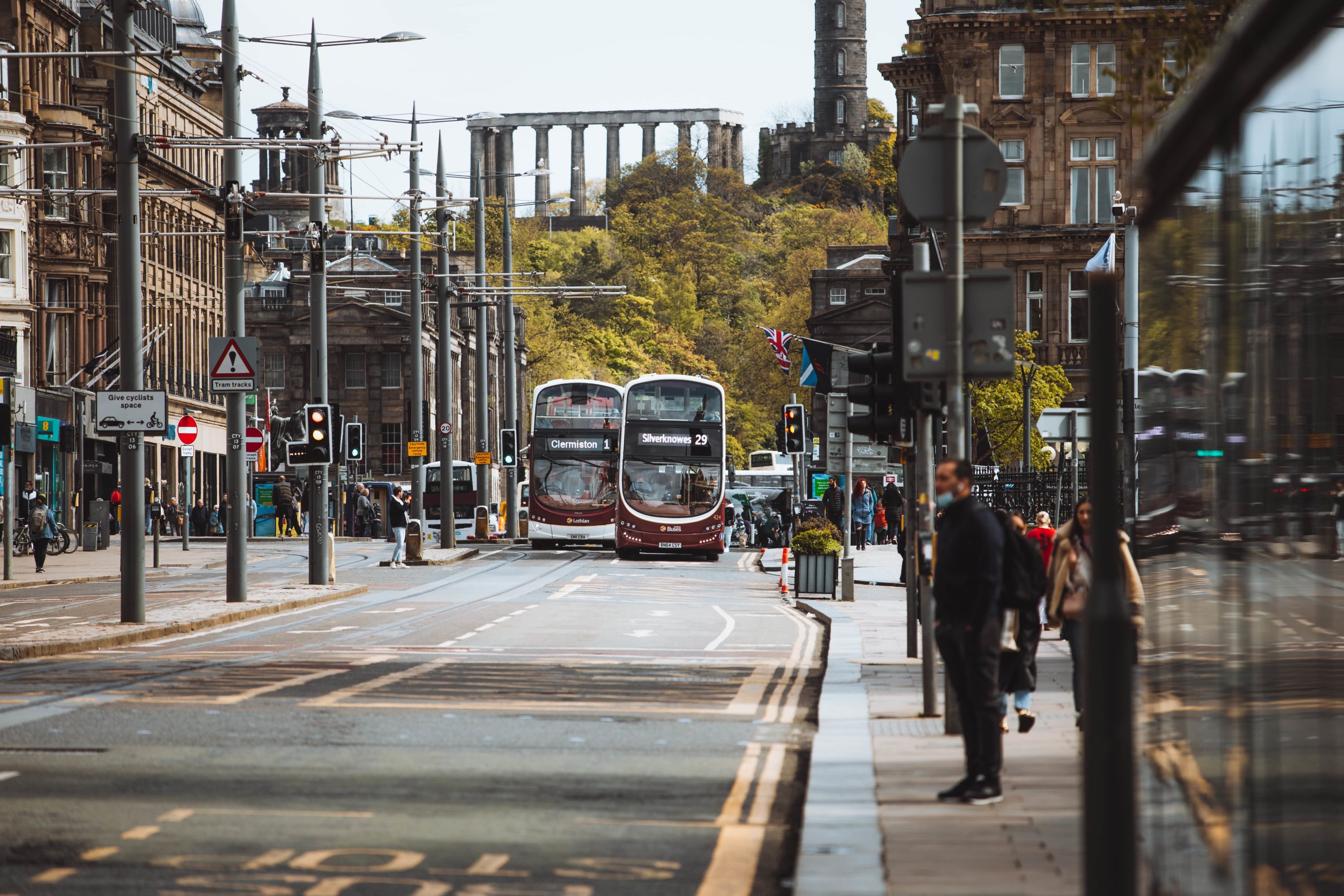 City centre diversions from 15 January 2022 - Lothian Buses