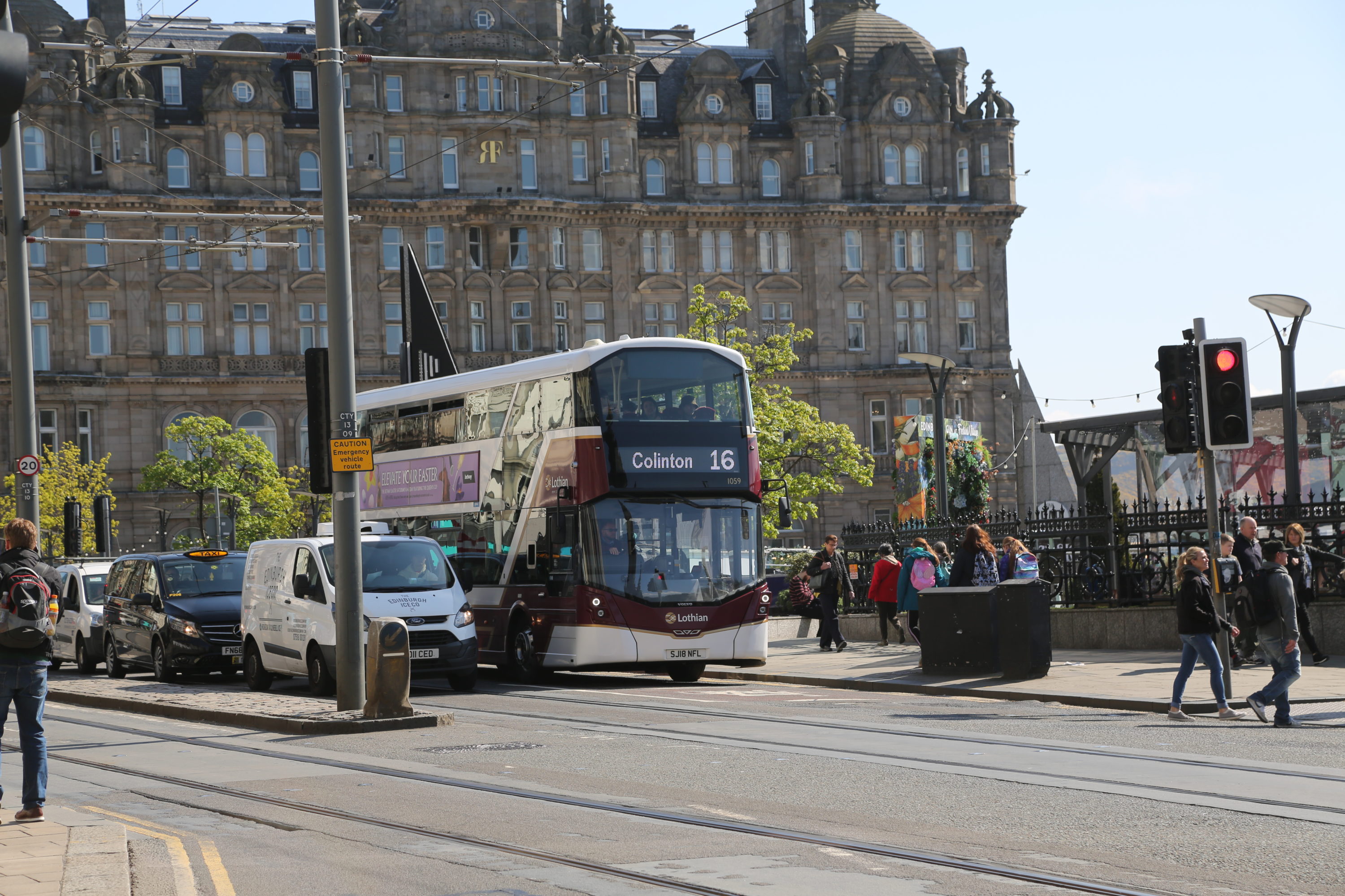 Service levels on May Day - Lothian Buses