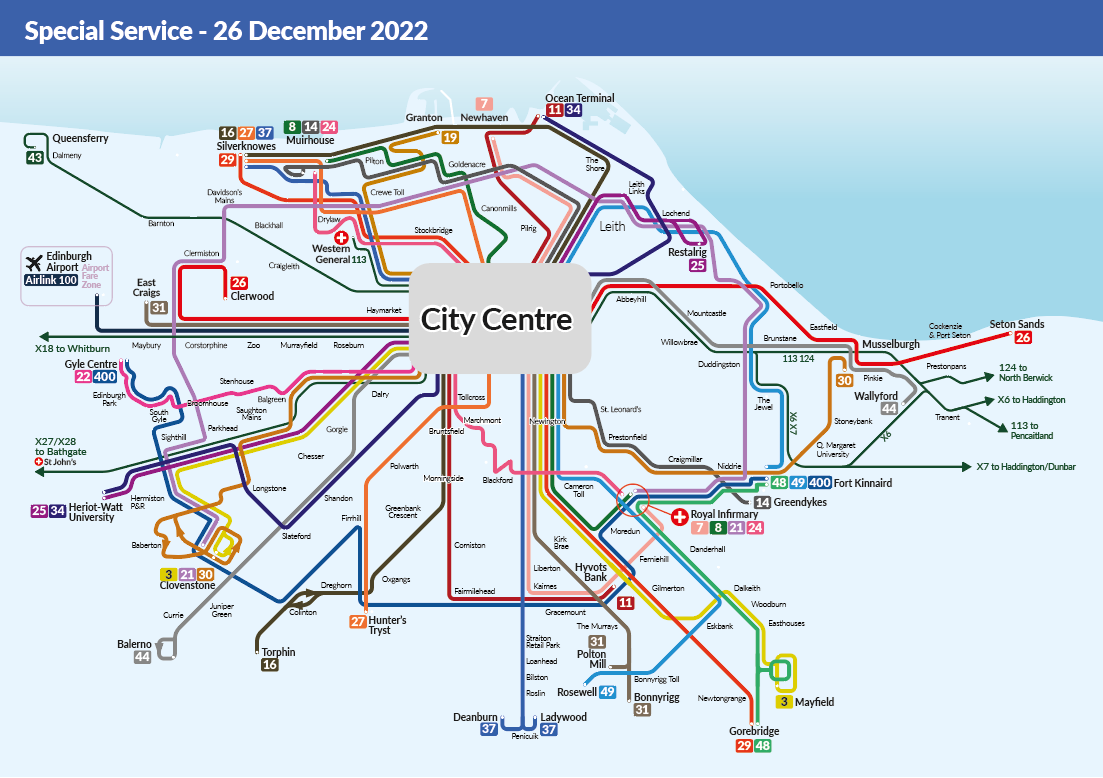 Festive Timetables For Edinburgh And The Lothians Lothian Buses Festive Timetables For Edinburgh And The Lothians Lothian Buses