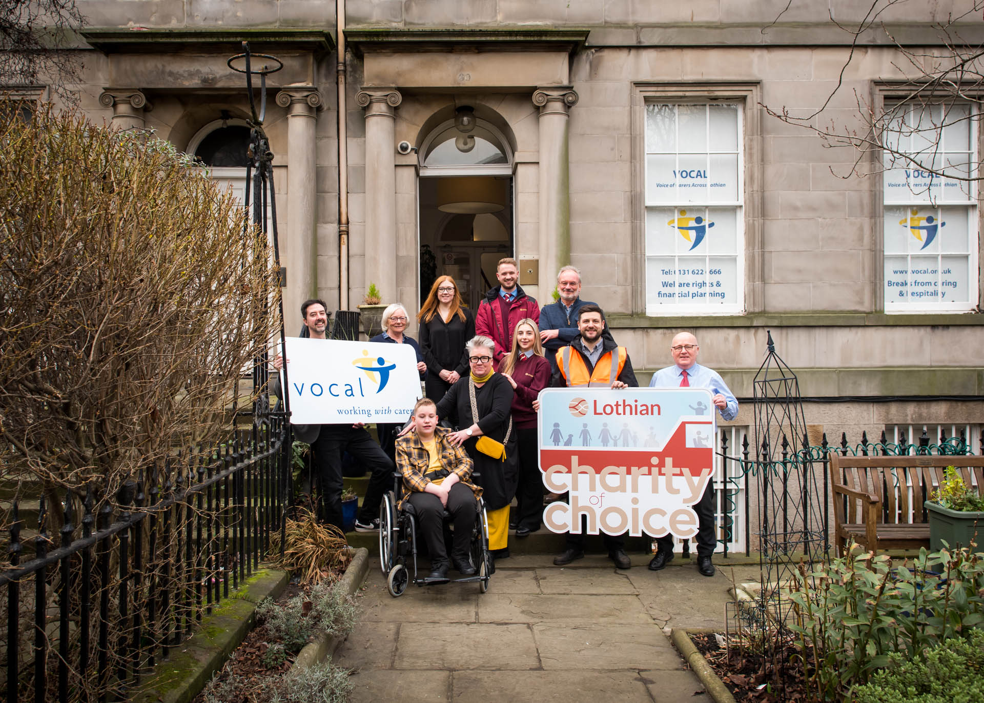 VOCAL is Lothian's new Charity of Choice - Lothian Buses
