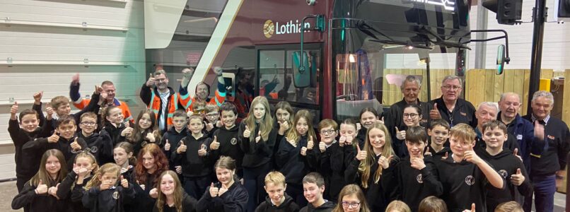 Lothian ‘half-bus’ features at The Risk Factory - Lothian Buses