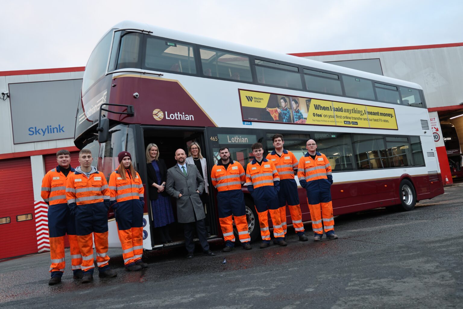 Lothian's apprentice engineers taking part in pioneering sustainability skills programme ...