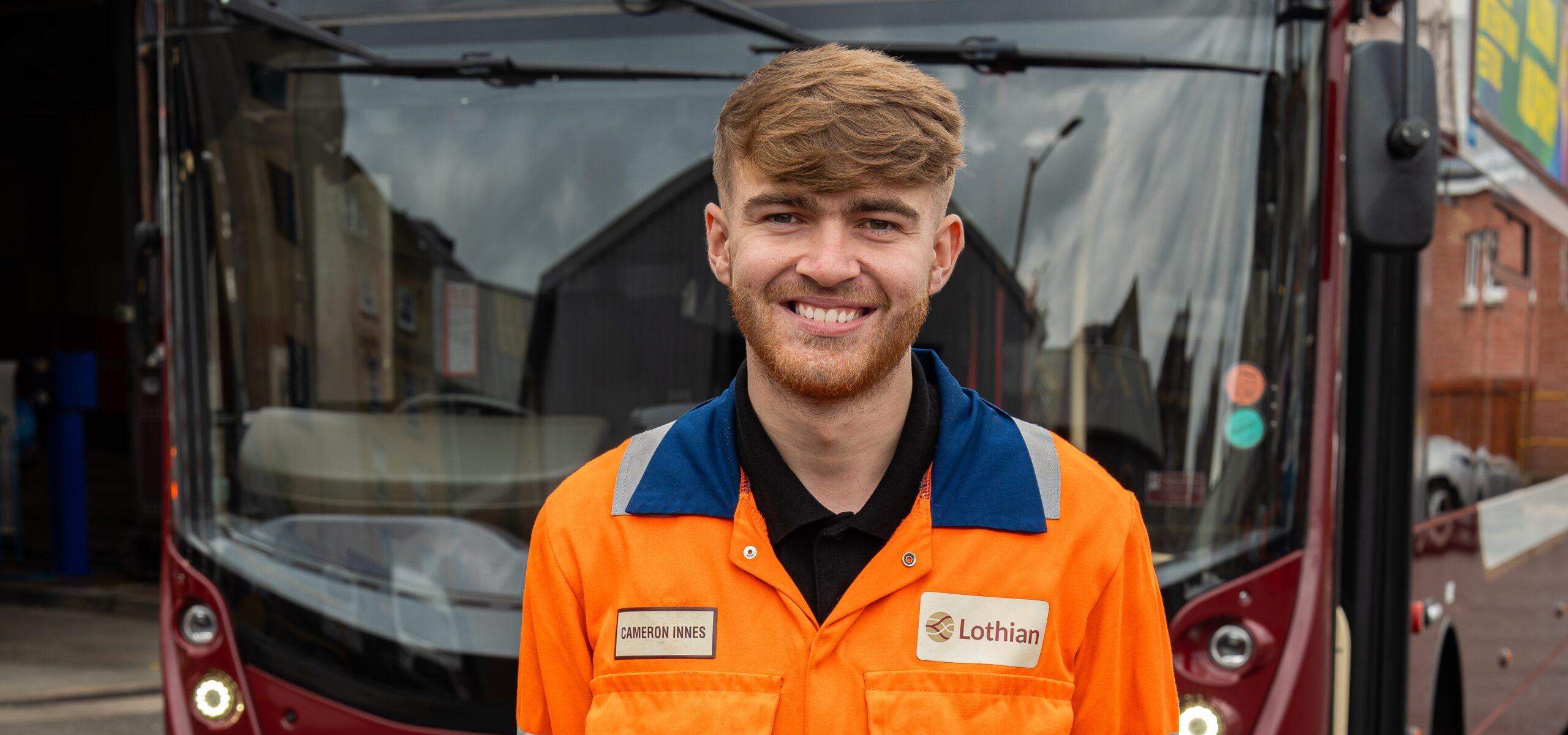 Scottish Apprenticeship Week - Cameron Innes - Lothian Buses