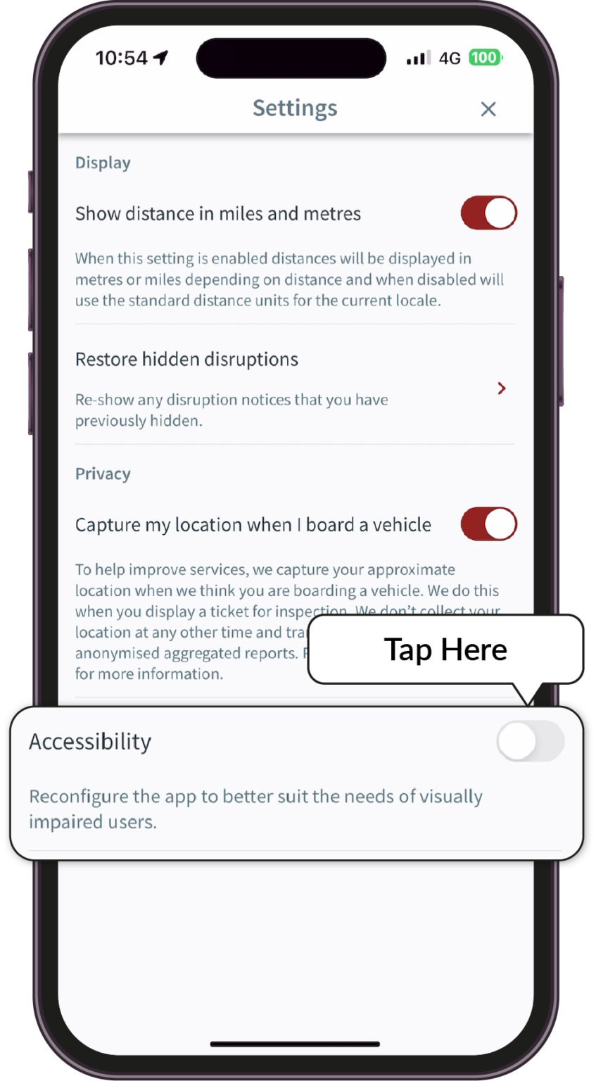 App Accessibility FAQs - Lothian Buses