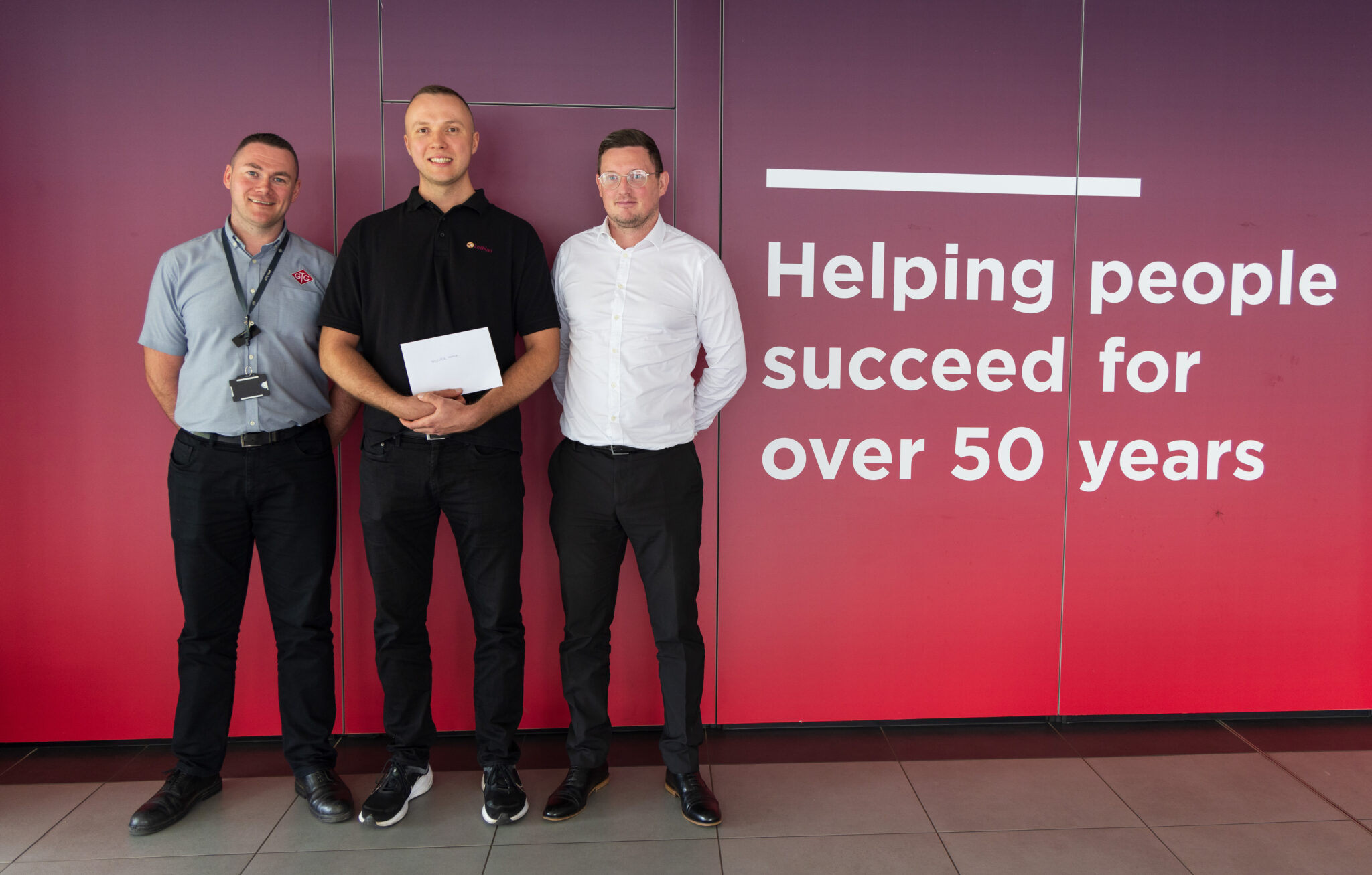 Lothian Mature Apprentice rewarded by GTG - Lothian Buses