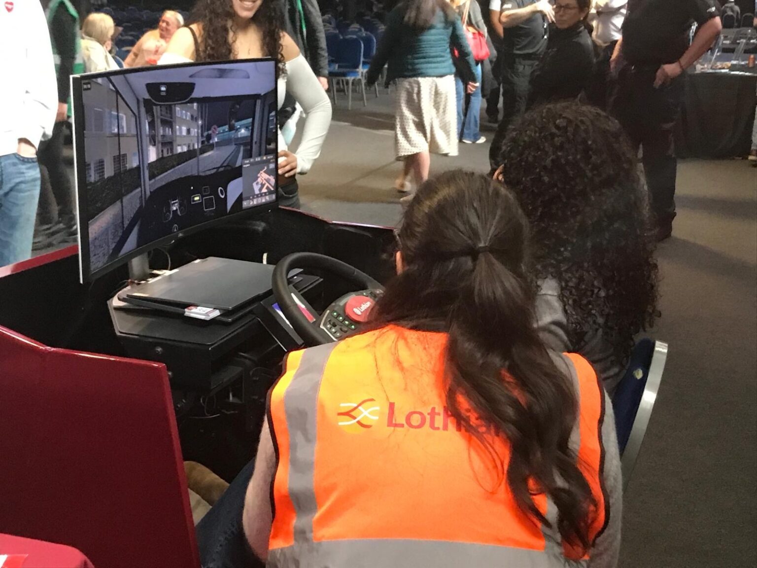 Pupils learn about road safety at Young Drivers event - Lothian Buses